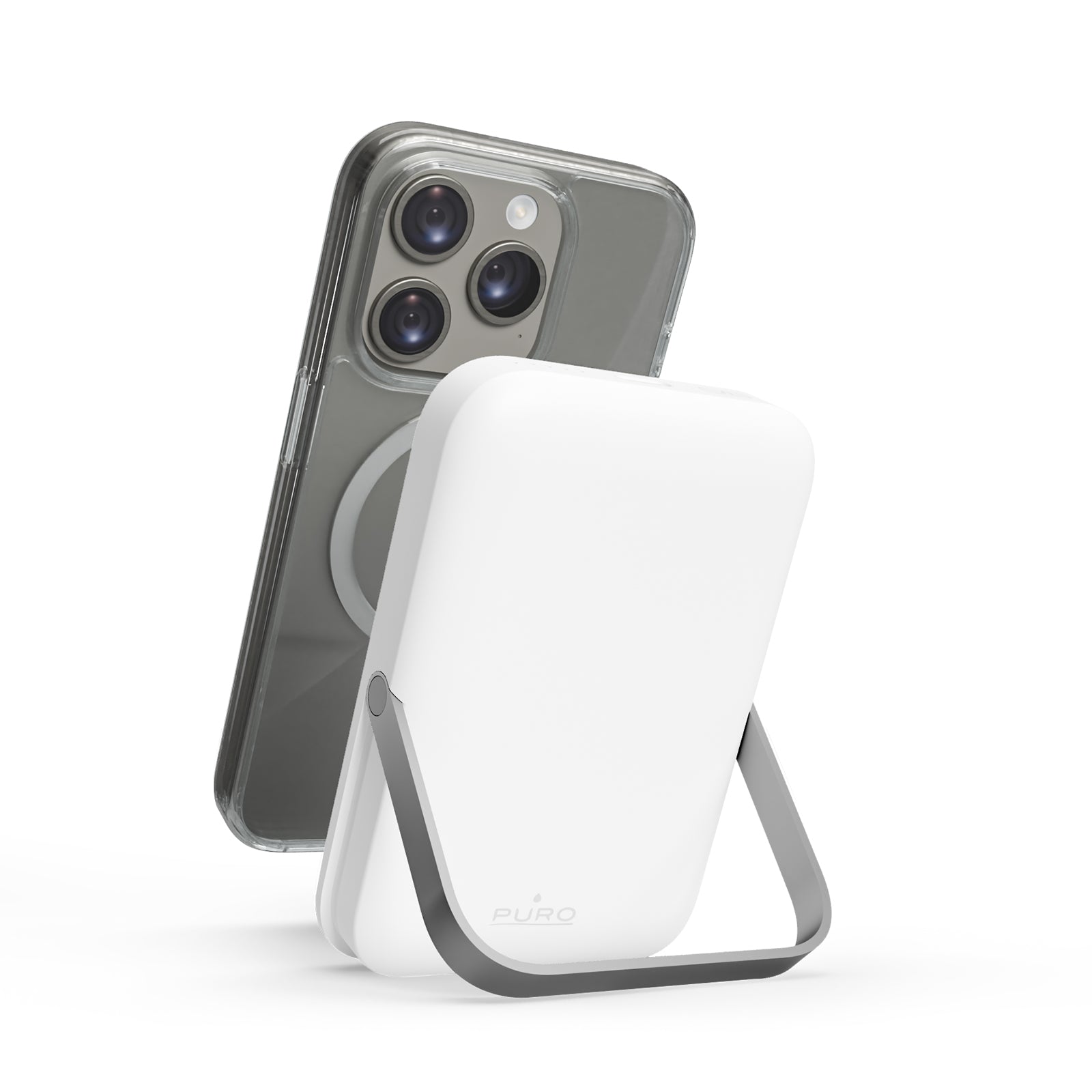 “Stand Power Mag” MagSafe Power Bank with stand| Puro