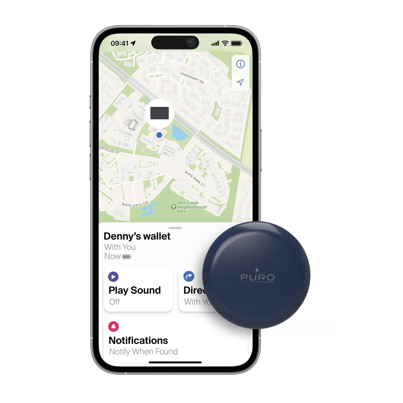 Smart Tracker Find Me Mini | Puro